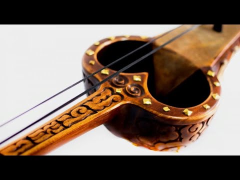 Музыкальный инструмент Кобыз. В чем секрет его изготовления? - YouTube