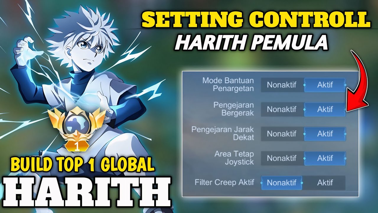 UPDATE!! SET CONTROLL, BUILD & EMBLEM HARITH TERBARU 2025! WAJIB ...