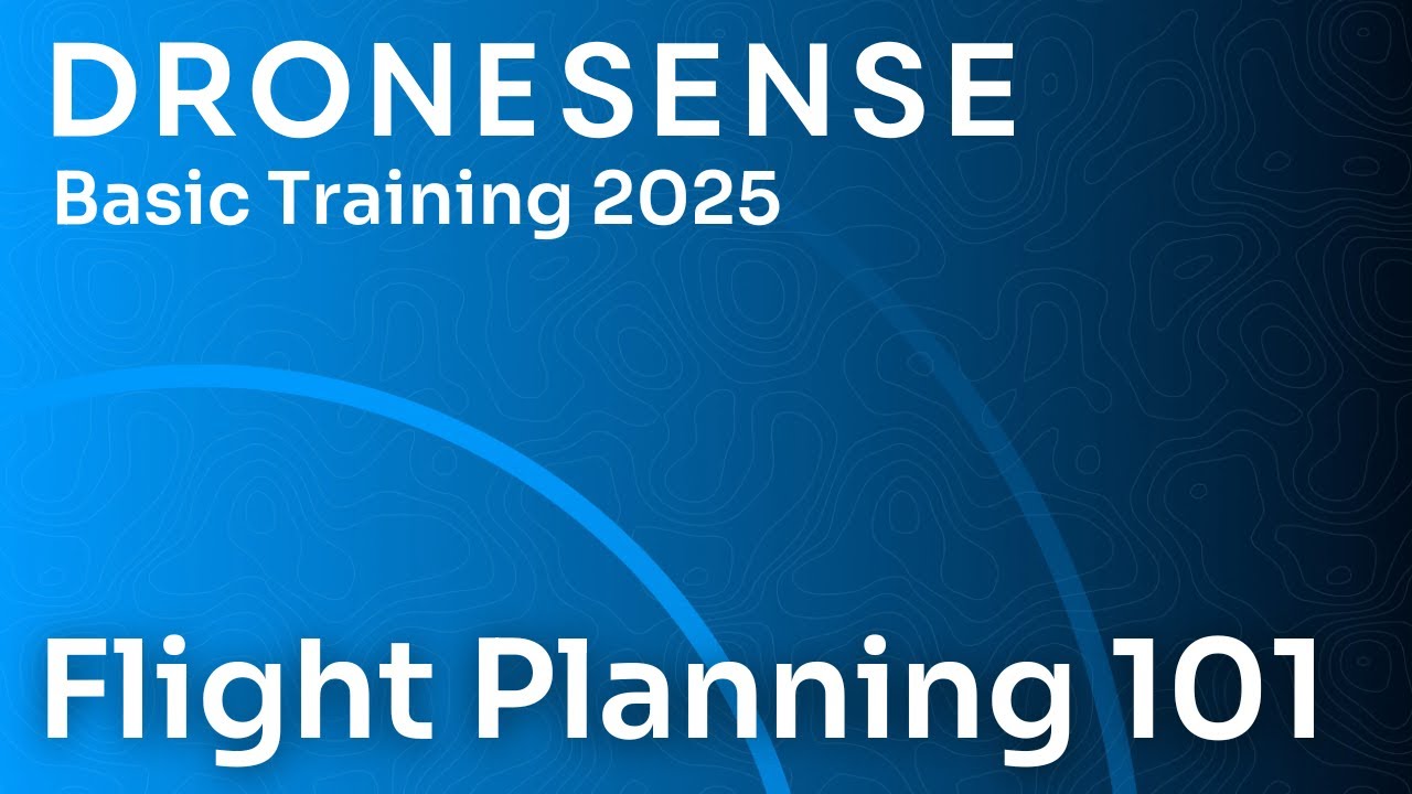 Flight Planning 101 – DroneSense Mobile App Training 2025 - YouTube