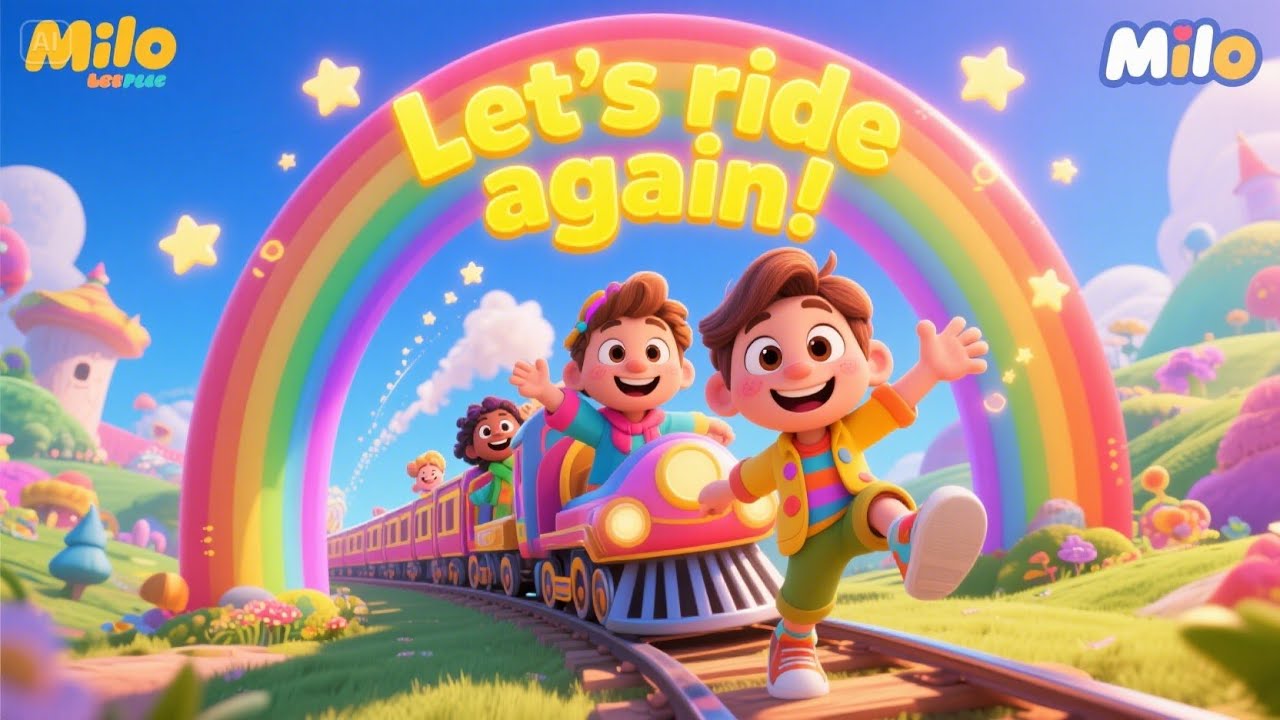 Milo and the Rainbow Train – Choo Choo Wonder! | Magical Train Ride ...