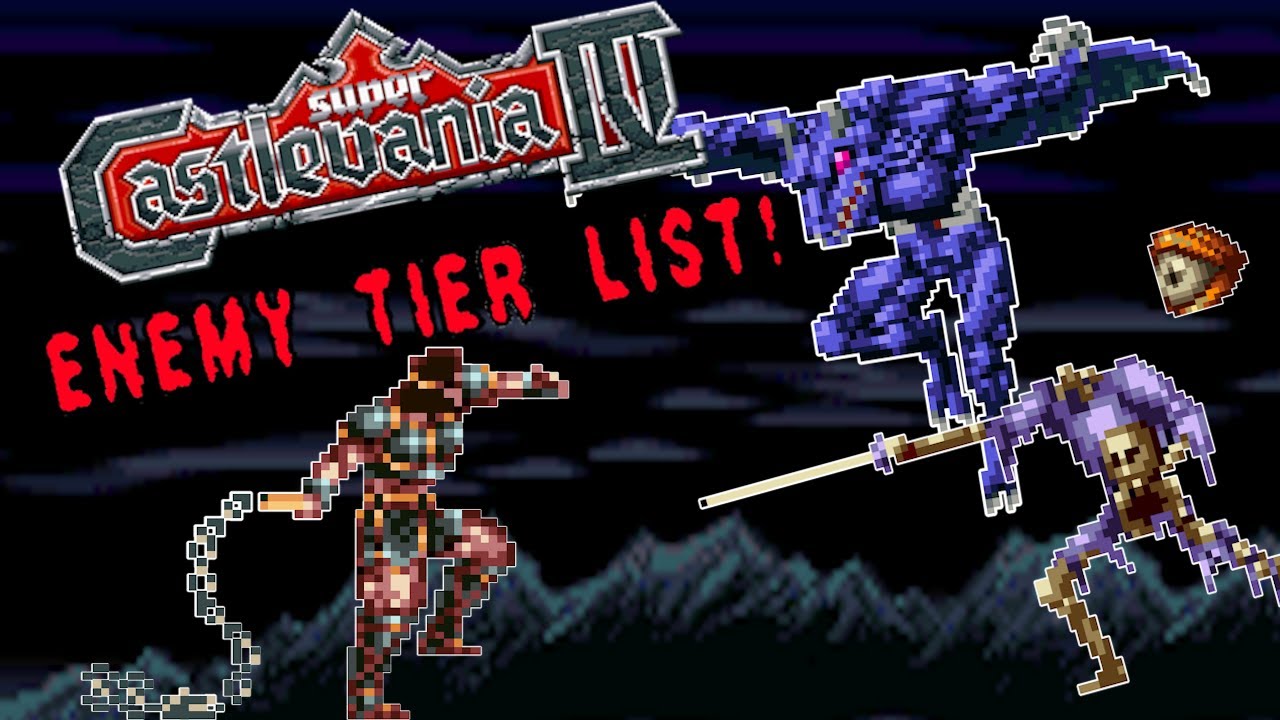 Ranking EVERY enemy in Super Castlevania IV - YouTube