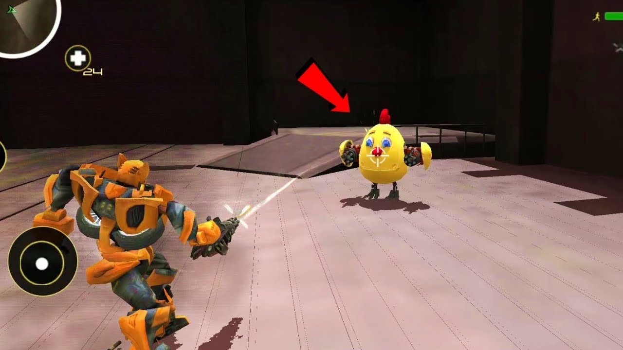 Robot City Battle - (Kill Robot Chicken) Transformer Fight CHICKEN ...