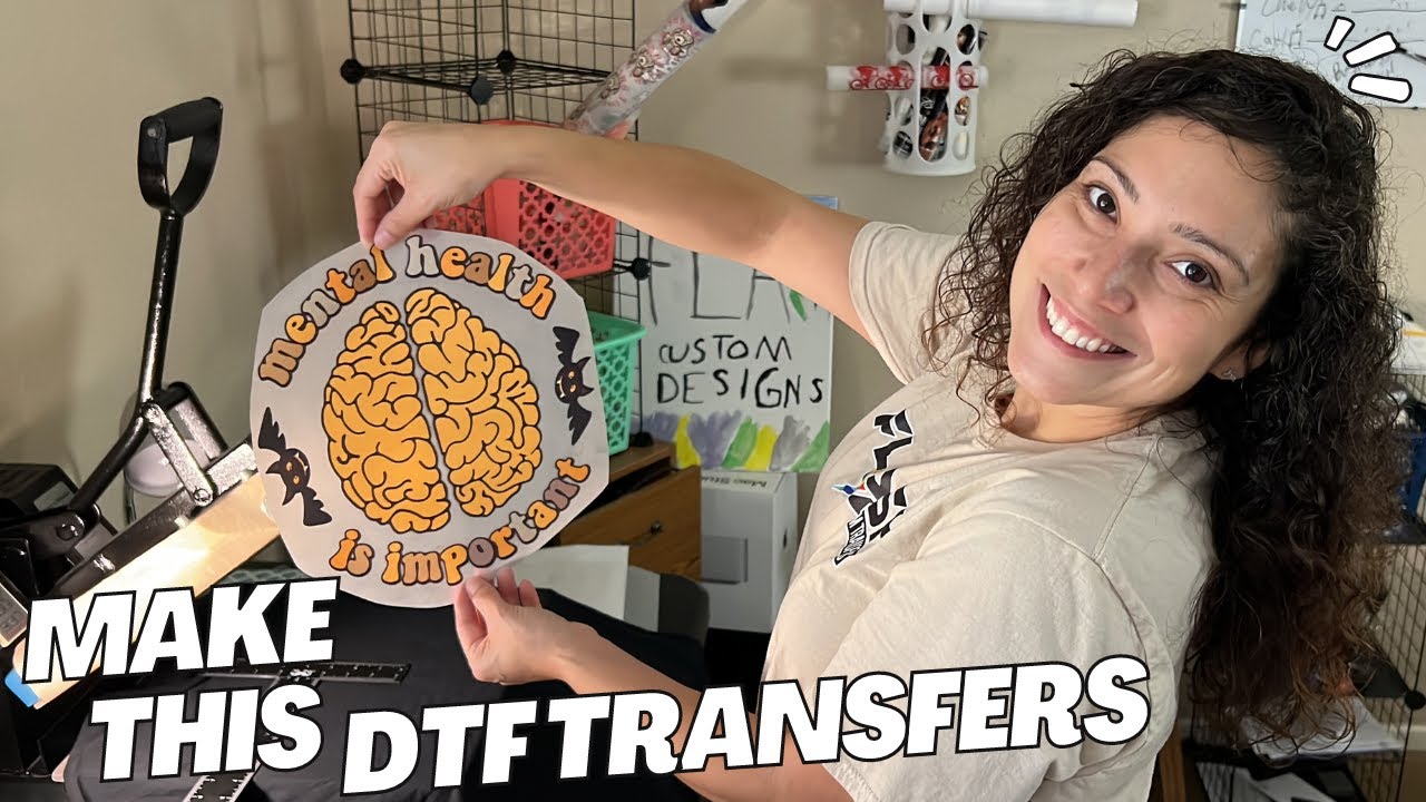 MAKE A SHIRT WITH ME USING OUR DTF TRANSFERS | 22X24 $19.99 | FLASH ...