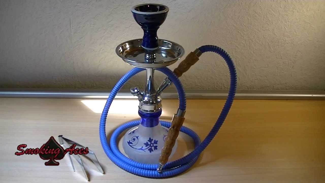 Kaya Srew Top Shisha 330 Blue Flower - Smoking Aces Review - YouTube