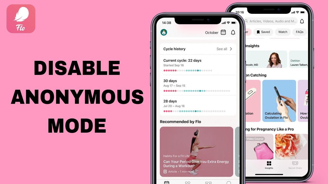 How To Disable Anonymous Mode On Flo App | Step By Step - YouTube