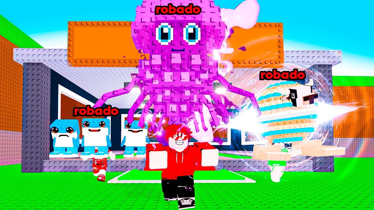 Robé BRAINROTS SECRETOS al DUEÑO FALSO de Steal a Brainrot (Roba un ...