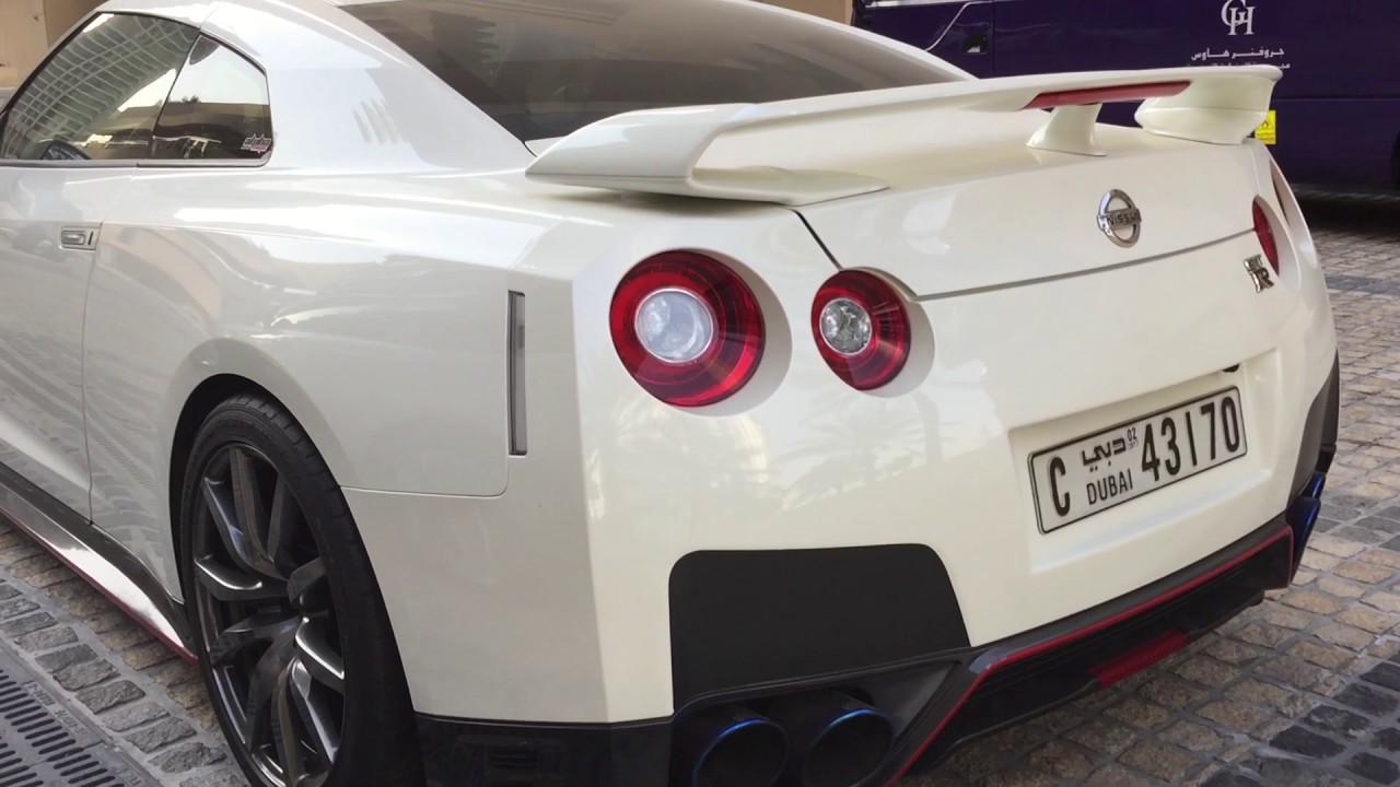 Nissan GTR in Dubai Quick Walkaround - YouTube