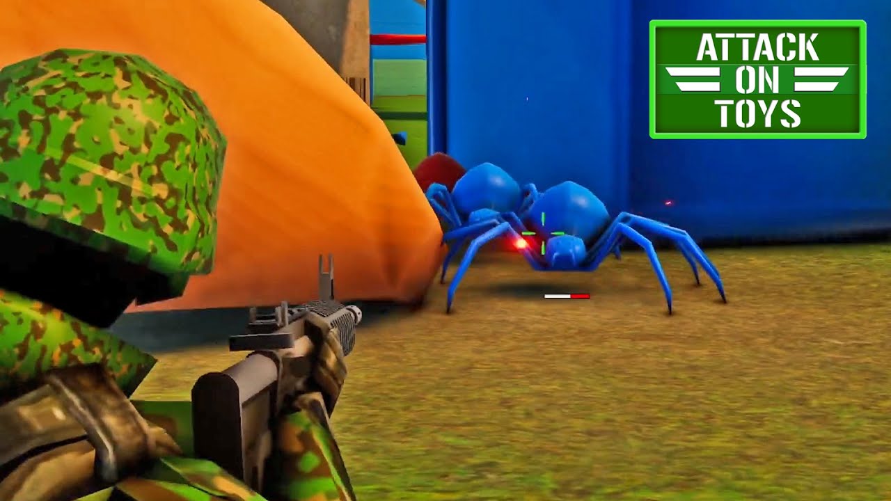 Commando In The Bug War! | Attack On Toys - YouTube