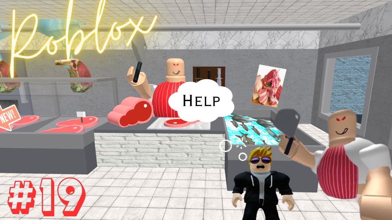 I Escaped From an Evil Butcher---- Escape The Butcher Shop (ROBLOX) #19 ...