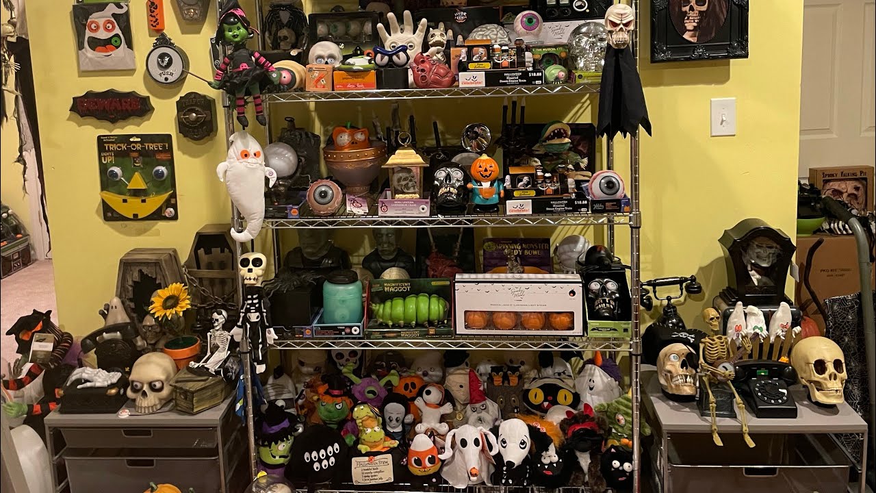Halloween Collection Room Tour 2021 - YouTube