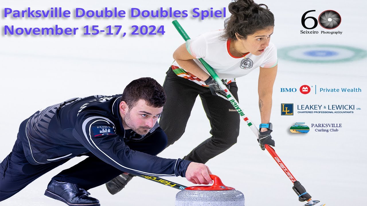 Double Doubles 2024 - Competitive Draw 3 - Sheets 1 and 2 - YouTube