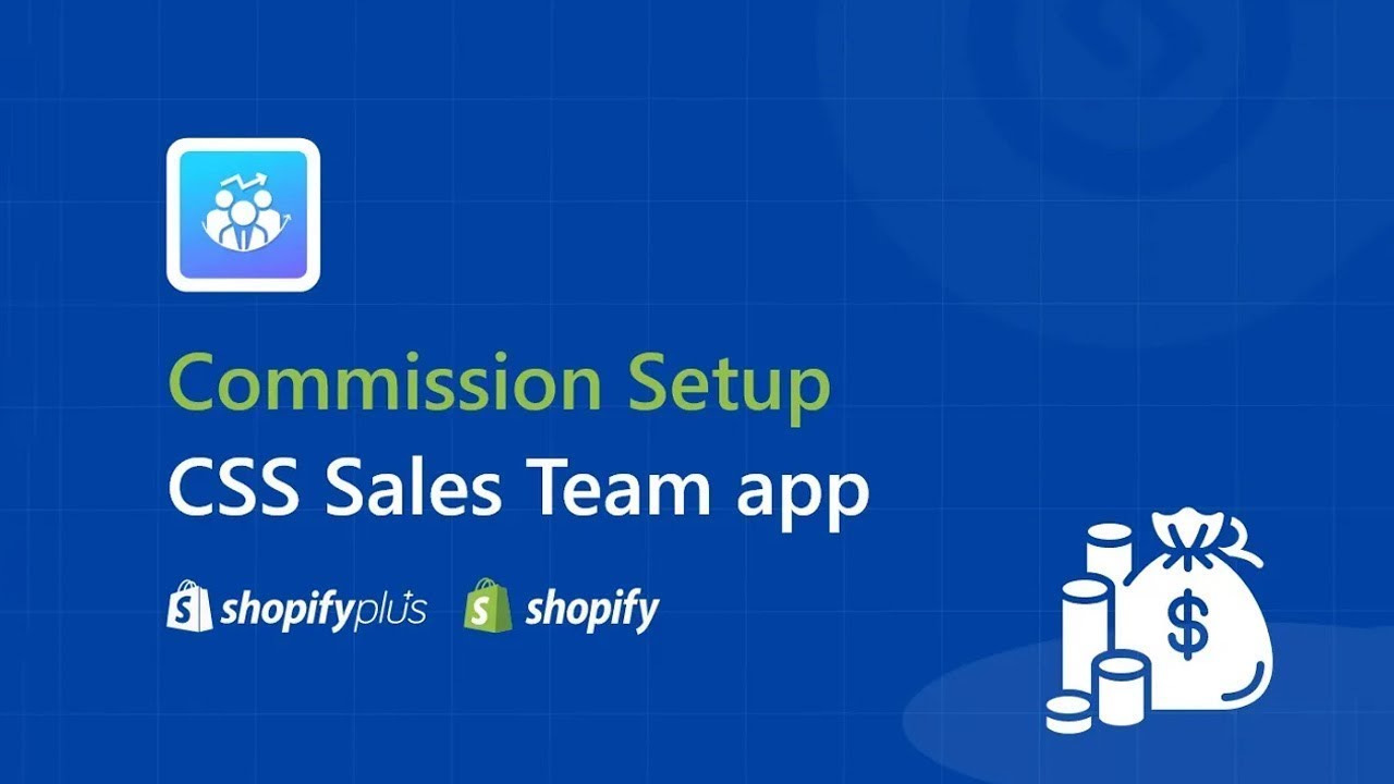 Commission Setup: CSS Sales Team app - YouTube