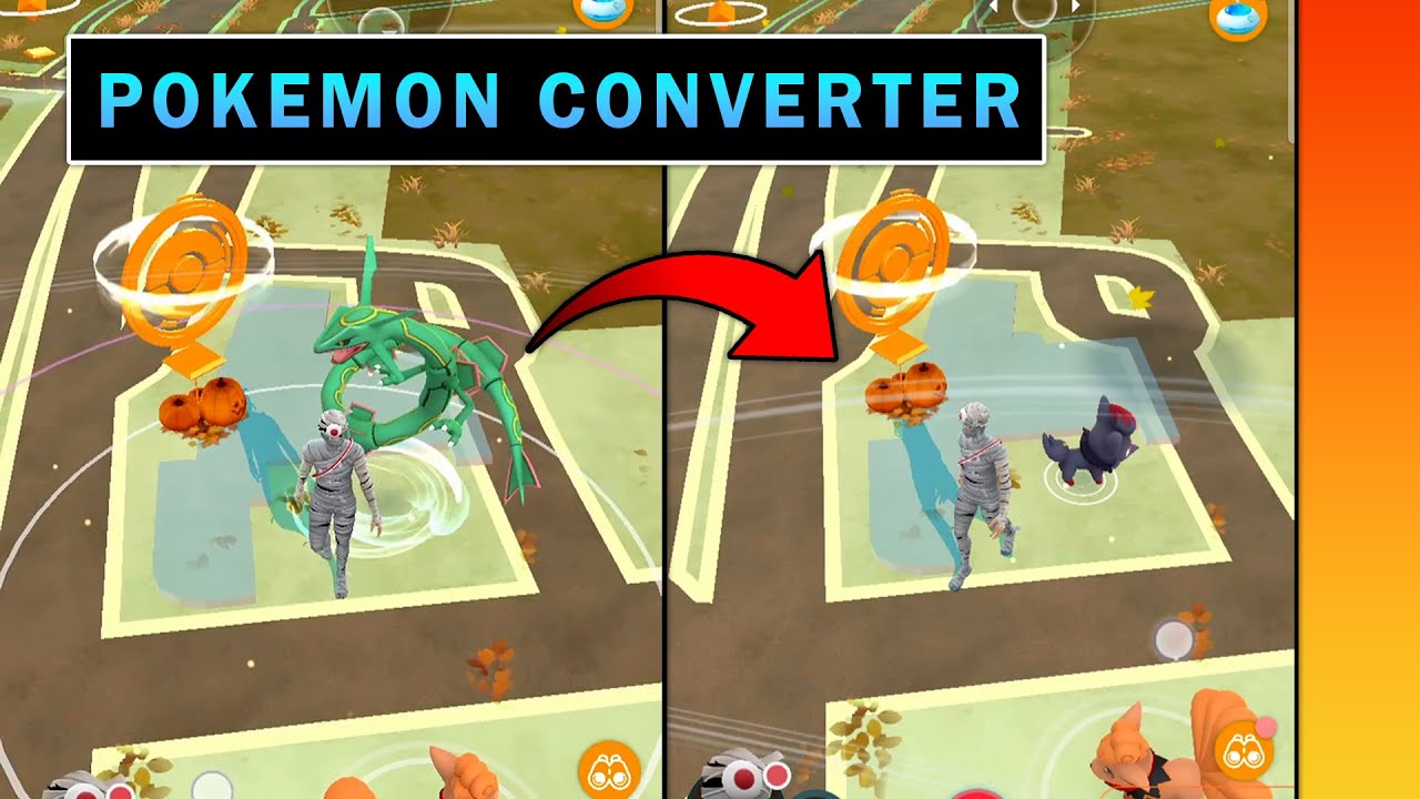 Pokemon Go Pokemon Converter | Convert Legendary Pokémon to zorua in ...