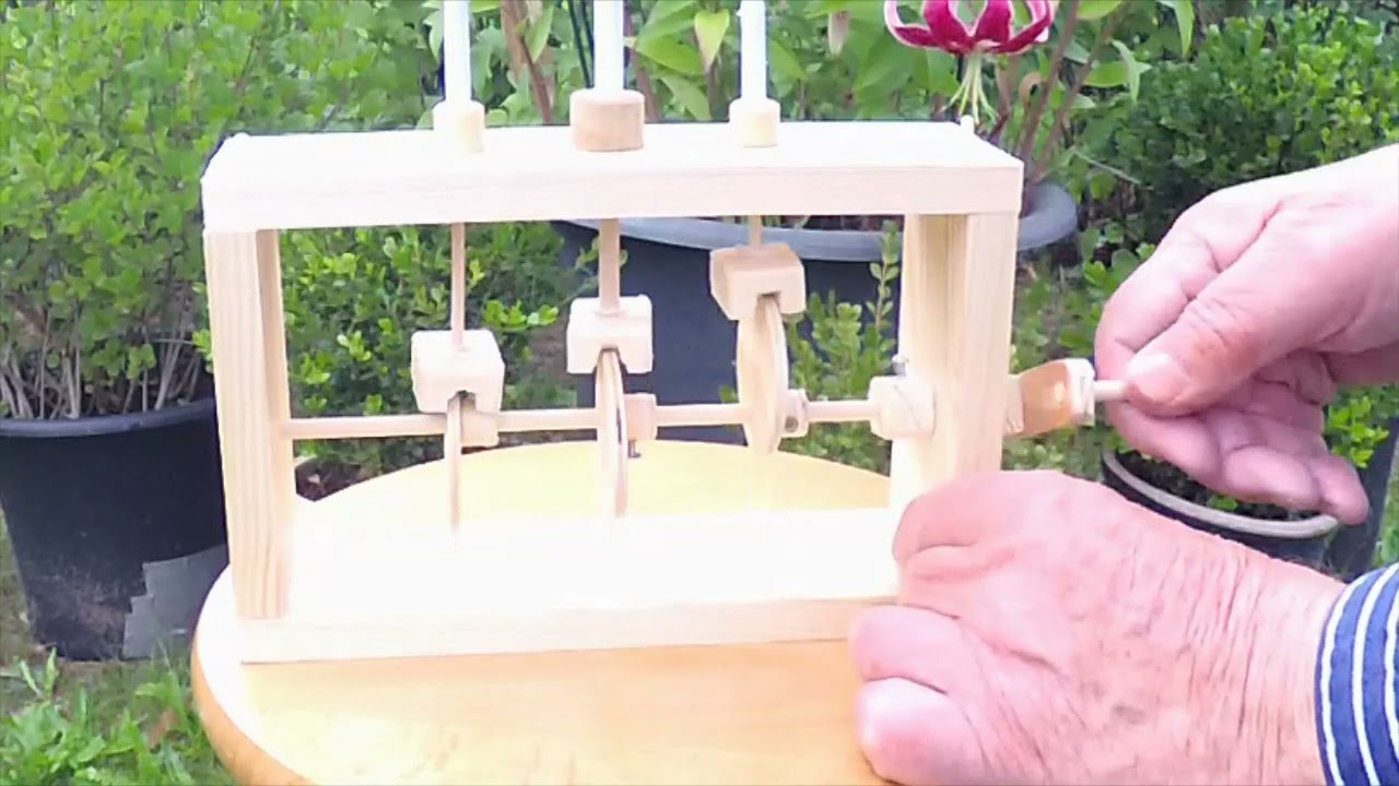 Automata with yellow butterfly - YouTube