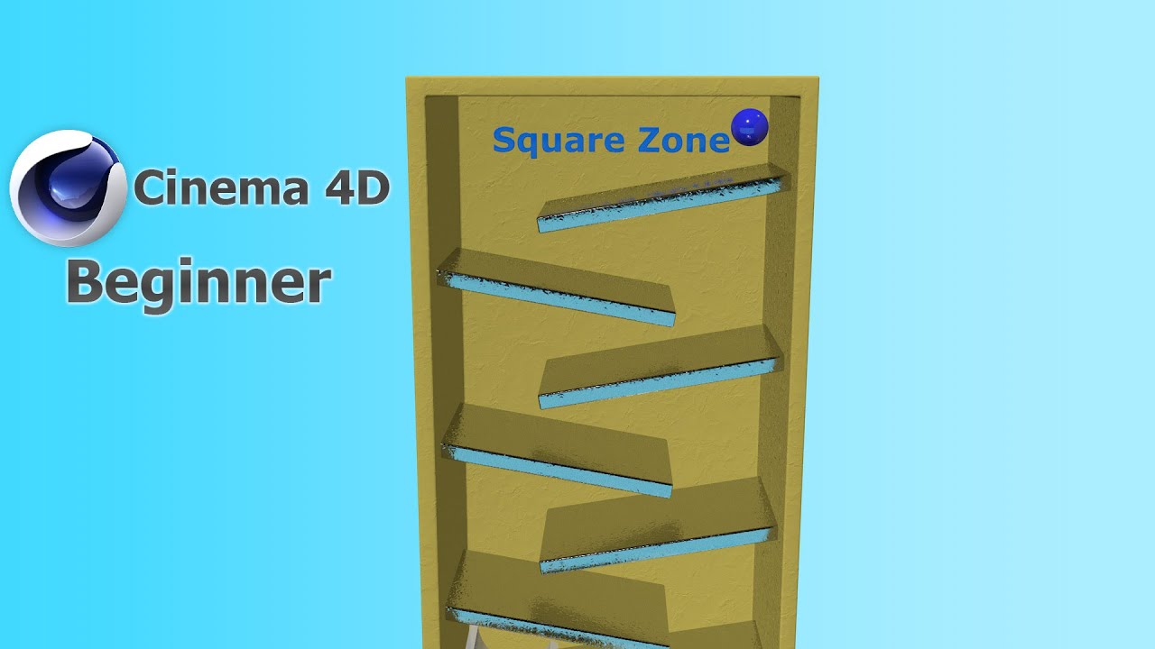 Cinema 4d Absolute Beginners Tutorial Multi Ramps Youtube