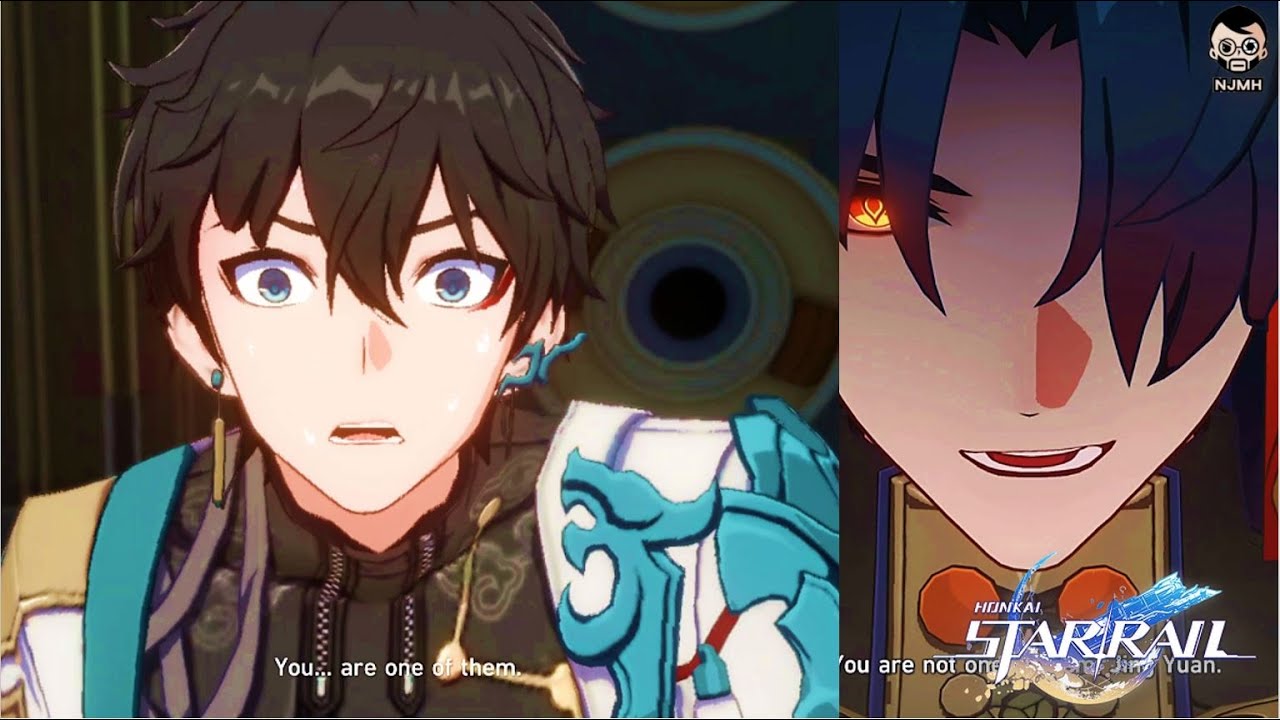 Thrilling Moment: Dan Heng's Scare of Blade in Honkai Star Rail - YouTube