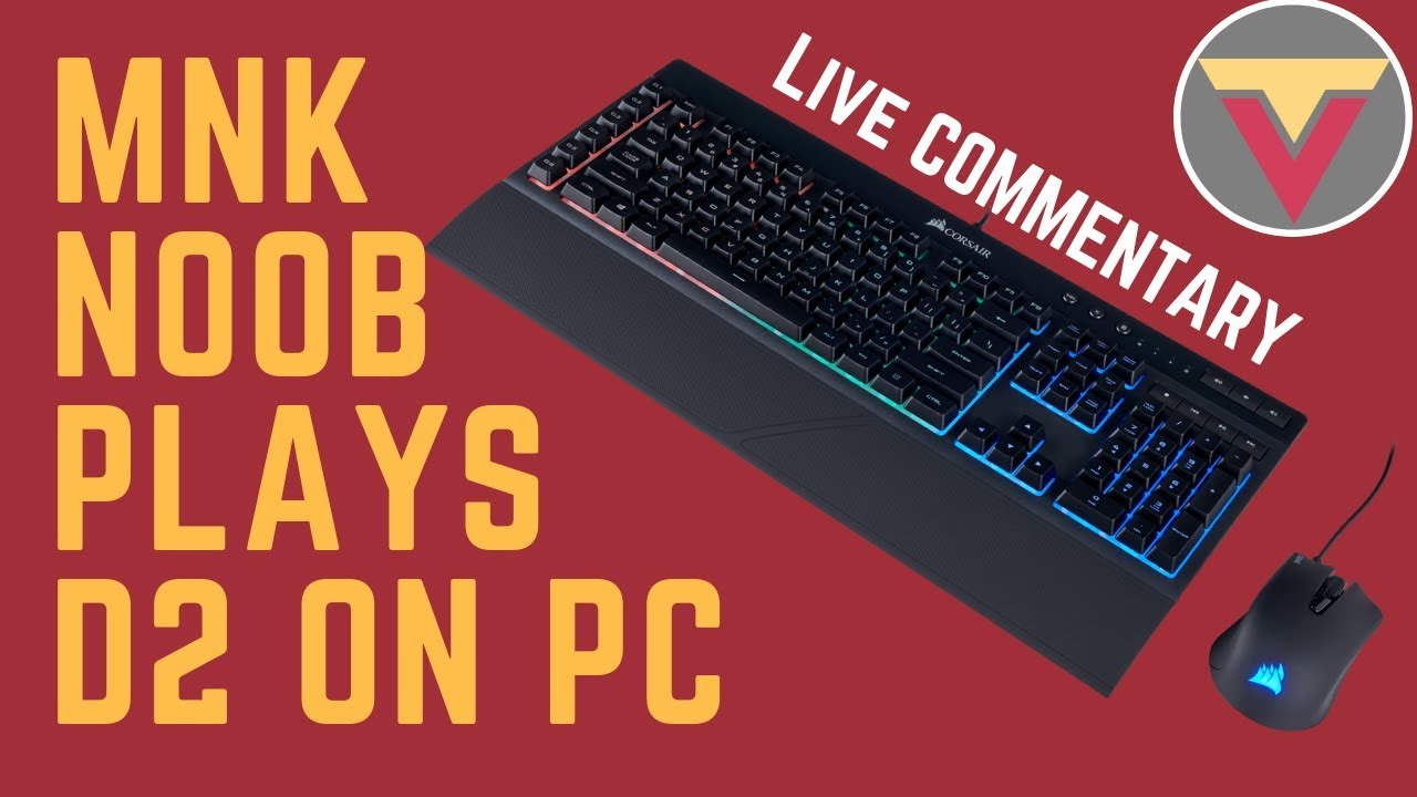 MnK Noob Plays D2 on PC with Live Commentary - YouTube