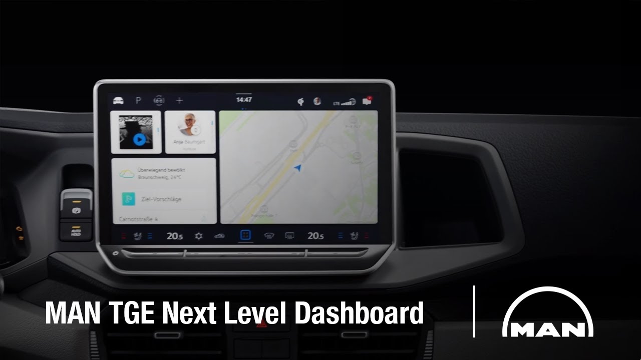 MAN TGE Next Level Dashboard - YouTube