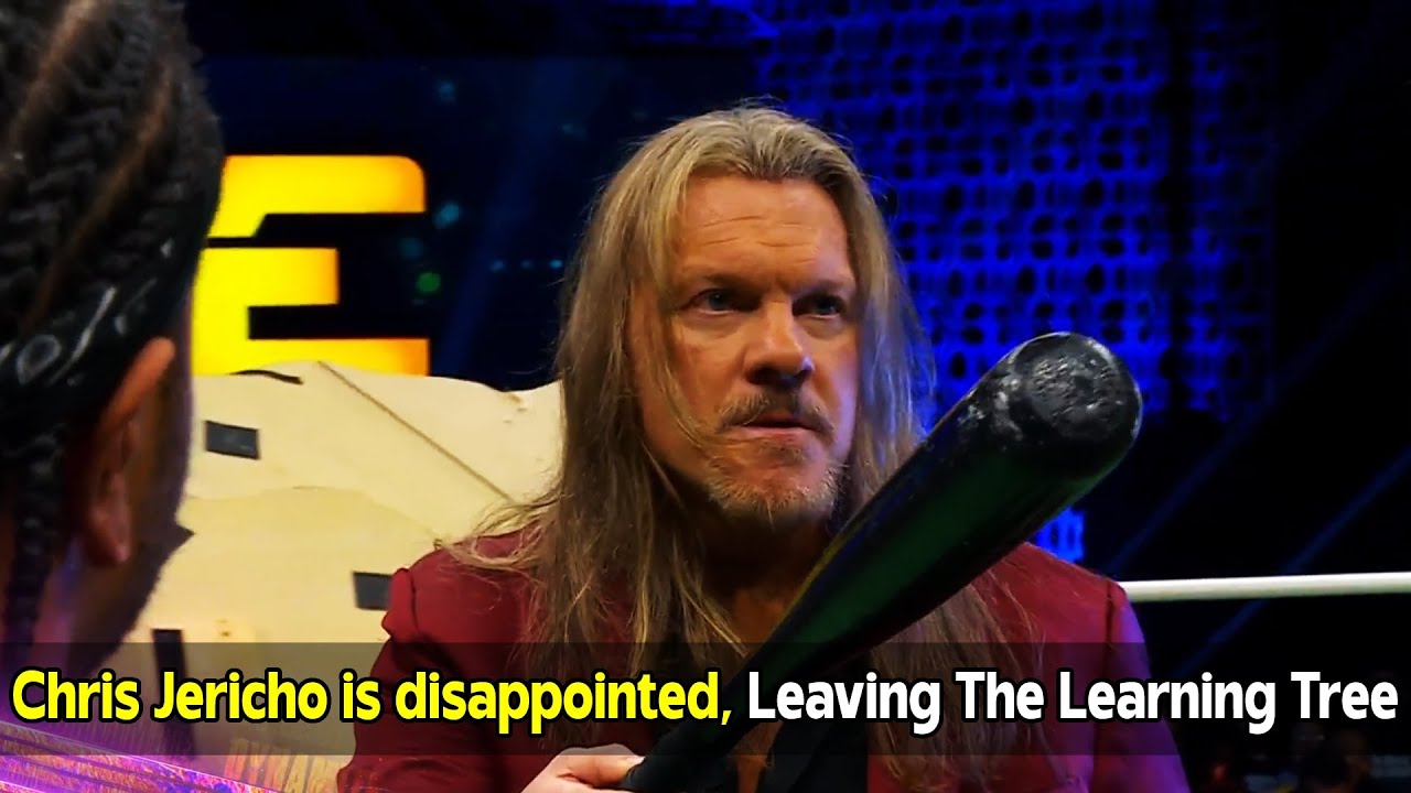 Chris Jericho is disappointed, and he’s leaving The Learning Tree - YouTube
