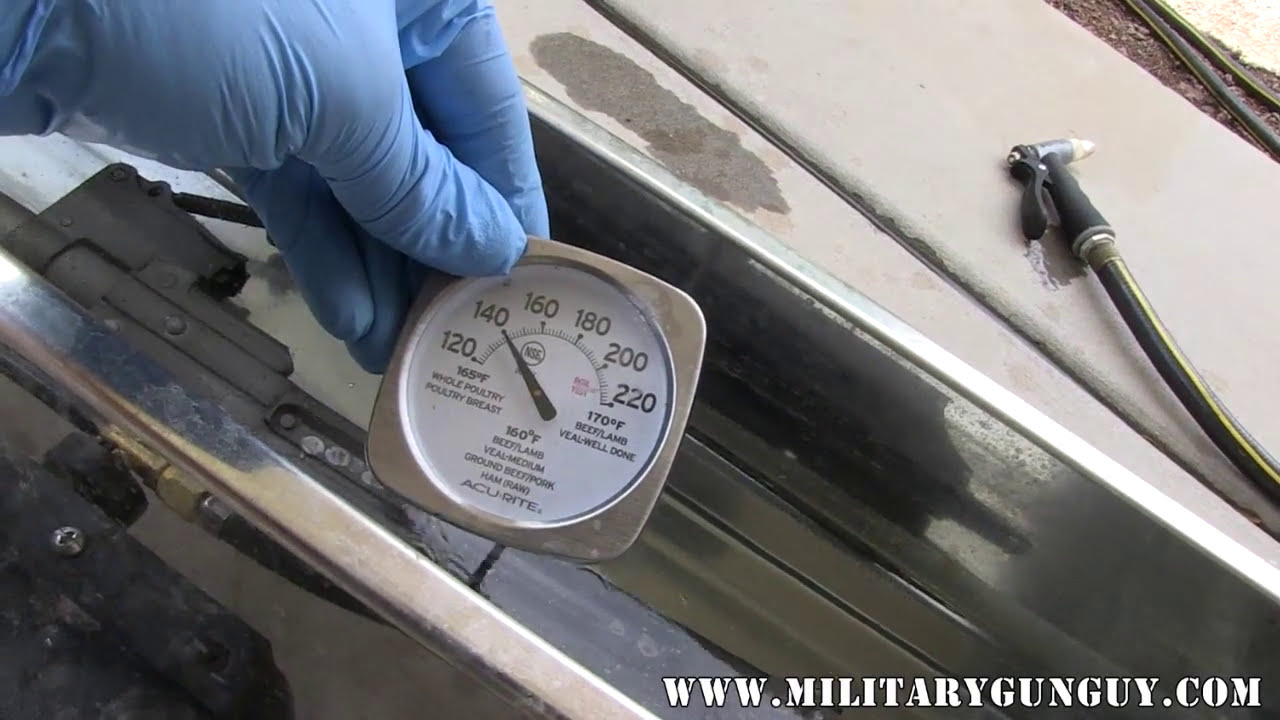 Romanian PSL Rifle Parkerizing Process - YouTube