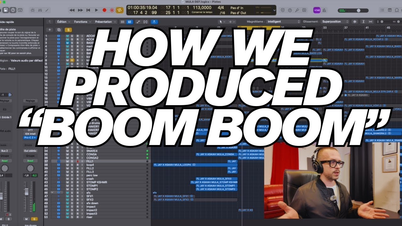 How I produced "BOOM BOOM" with DJ Septik | Logic Pro, Moombahton ...