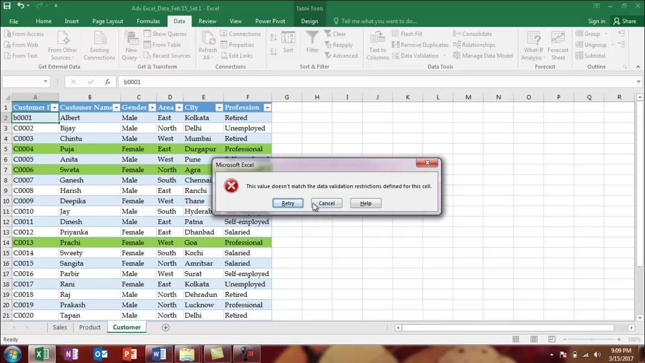 advance excel conditional formatting - YouTube