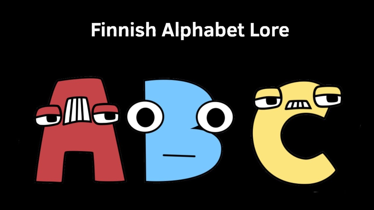 Finnish Alphabet Lore - YouTube