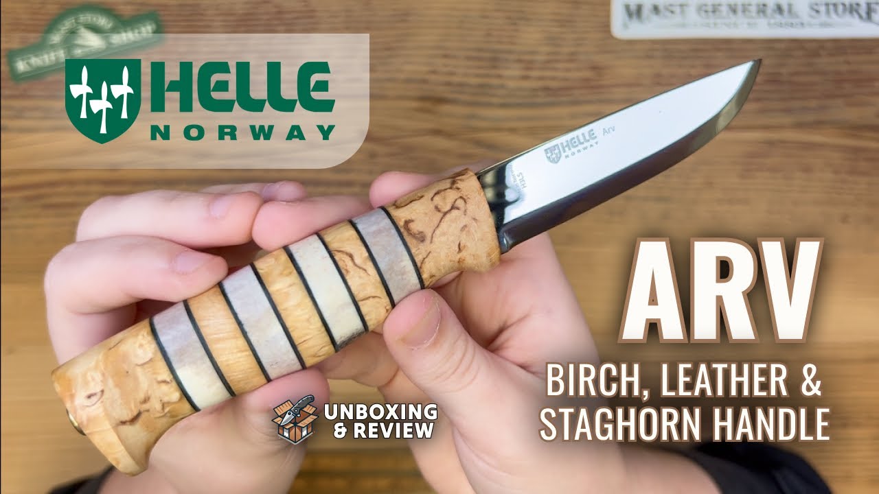 Helle | Arv | Scandinavian Precision with Sandvik Steel - YouTube
