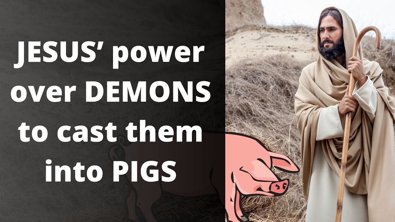 Who are the demons that entered the pigs to make them drown? (Mark 5:1 ...