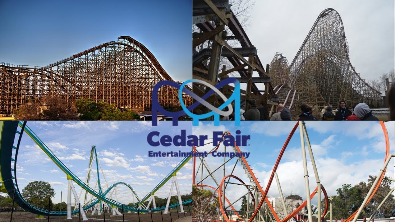 Top 10 Cedar Fair Coasters - YouTube