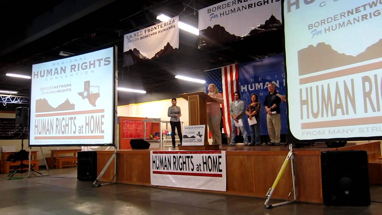 Las Americas speaks as the Border Network for Human Rights Press ...