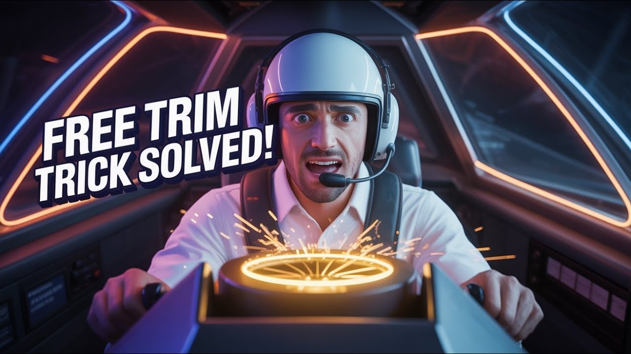 How I Made Flight Sim Trim Super Easy With One Free Tool! - YouTube