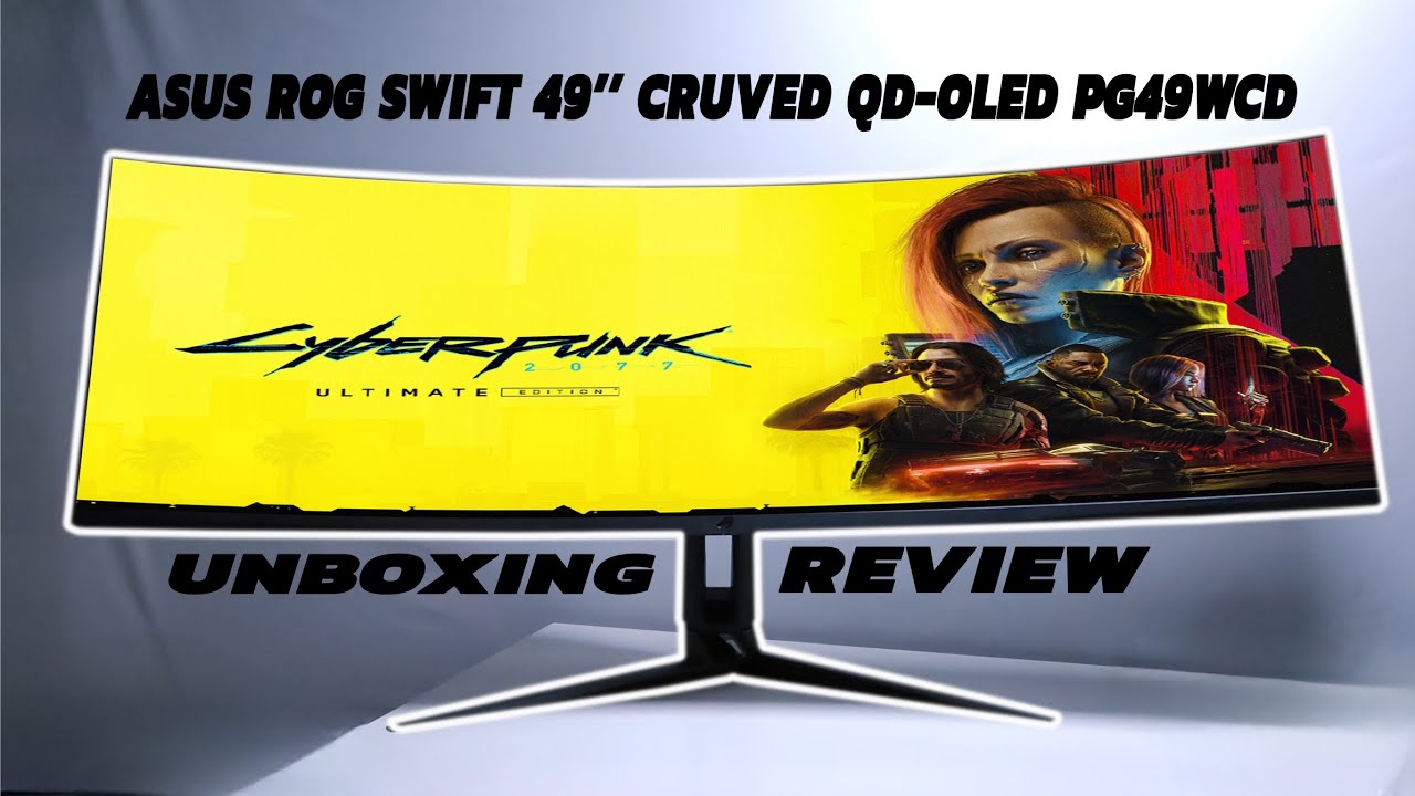 The ASUS ROG Swift 49 Is Insane - YouTube