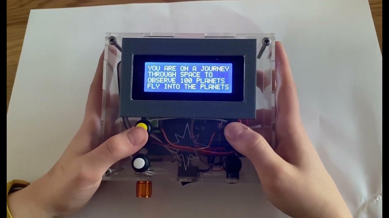 Arduino Games Console - Star Chaser Game - YouTube