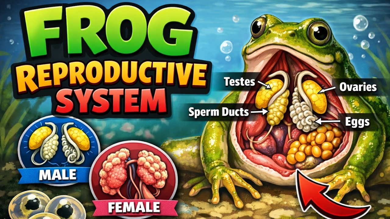 Frog Reproductive system - YouTube