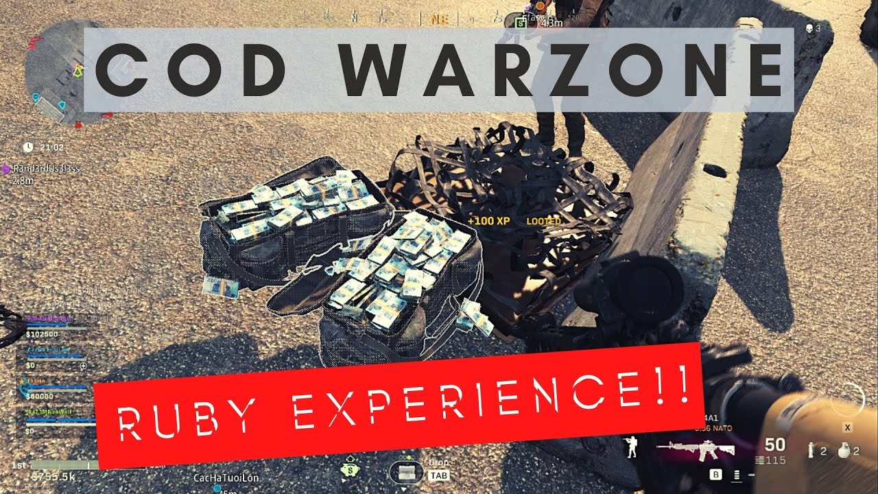 Call of Duty Warzone: #20 Plunder - The Ruby Experience!!! ️ - YouTube