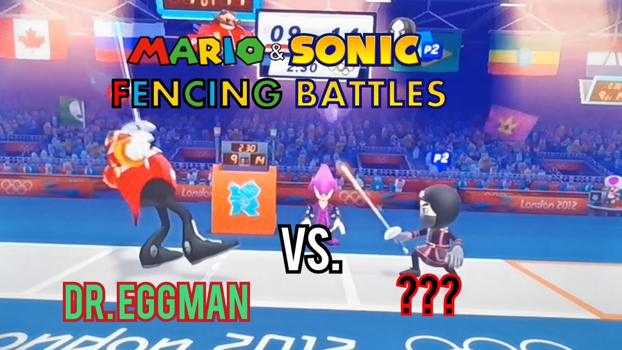Dr. Eggman Vs ??? - Mario & Sonic Fencing Battles #39 - YouTube