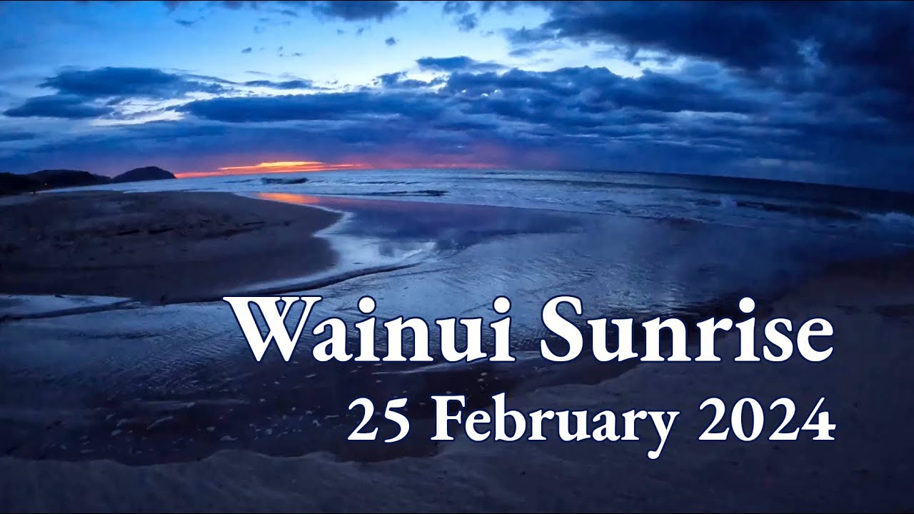 World's first sunrise, daily. Relax and watch the day dawn: 25 February ...