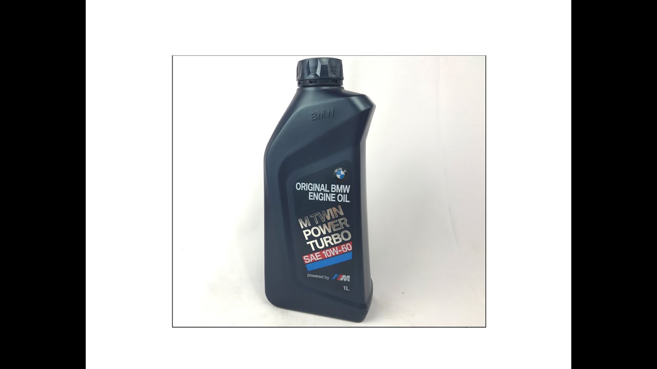 BMW 83212365944 10W-60 GENUINE M Twin Power Turbo Engine Oil - YouTube