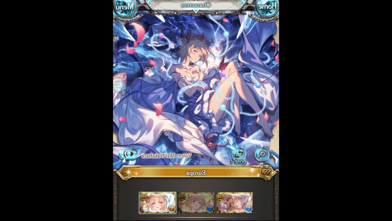 Granblue Fantasy - Europa (Holiday) - Skill Fate Episodes - YouTube
