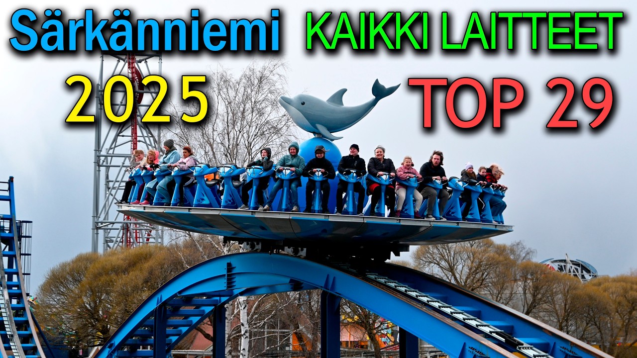 TOP 29 Särkänniemi - KAIKKI LAITTEET - YouTube