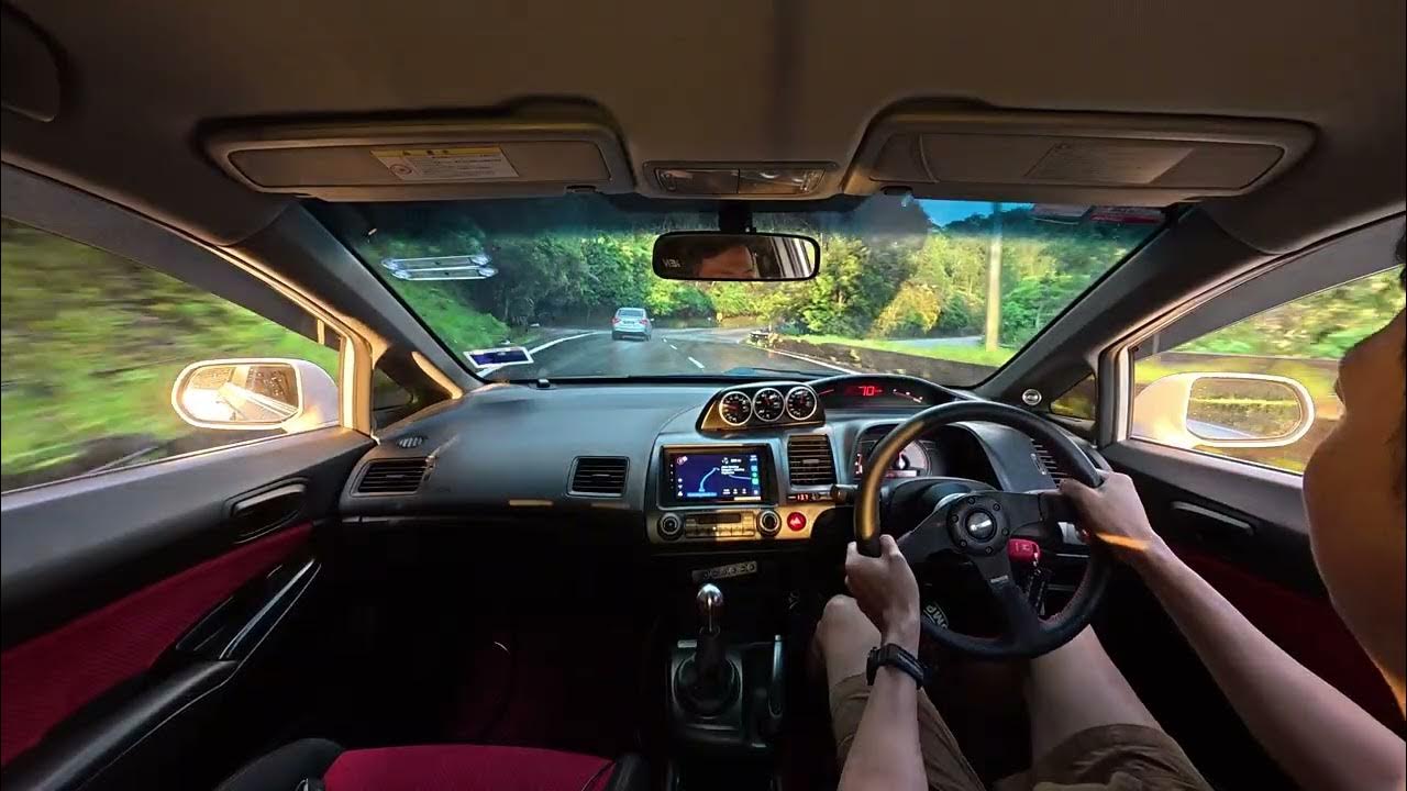 Genting Wet Touge - Civic Type R FD2 - YouTube