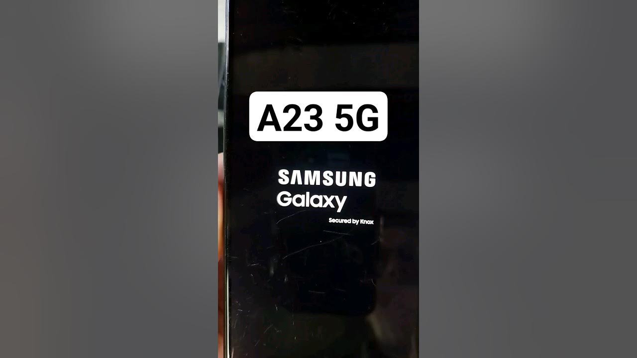 Factory Reset Hard Reset Samsung Galaxy A23 5G in 54 seconds #Samsung #factoryreset #shorts ...