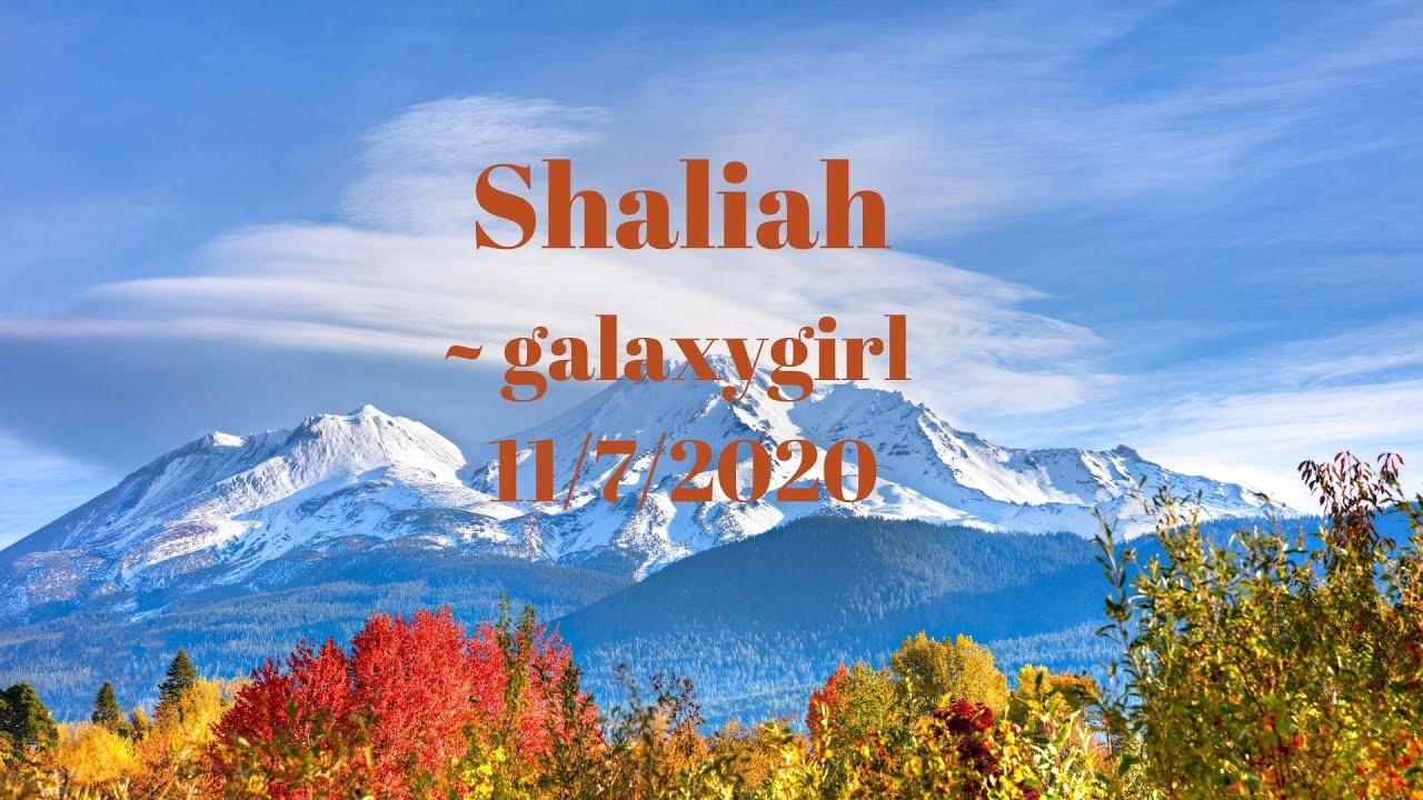 Shaliah ~ galaxygirl 11/7/2020 - YouTube