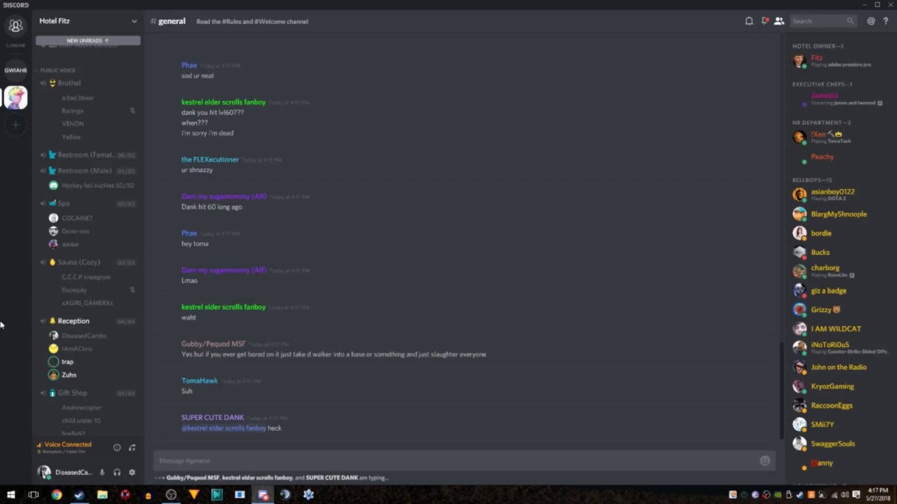 DEEPEST VOICE I'VE EVER HEARD - Hotel Fitz Discord Funny Moments [3 ...