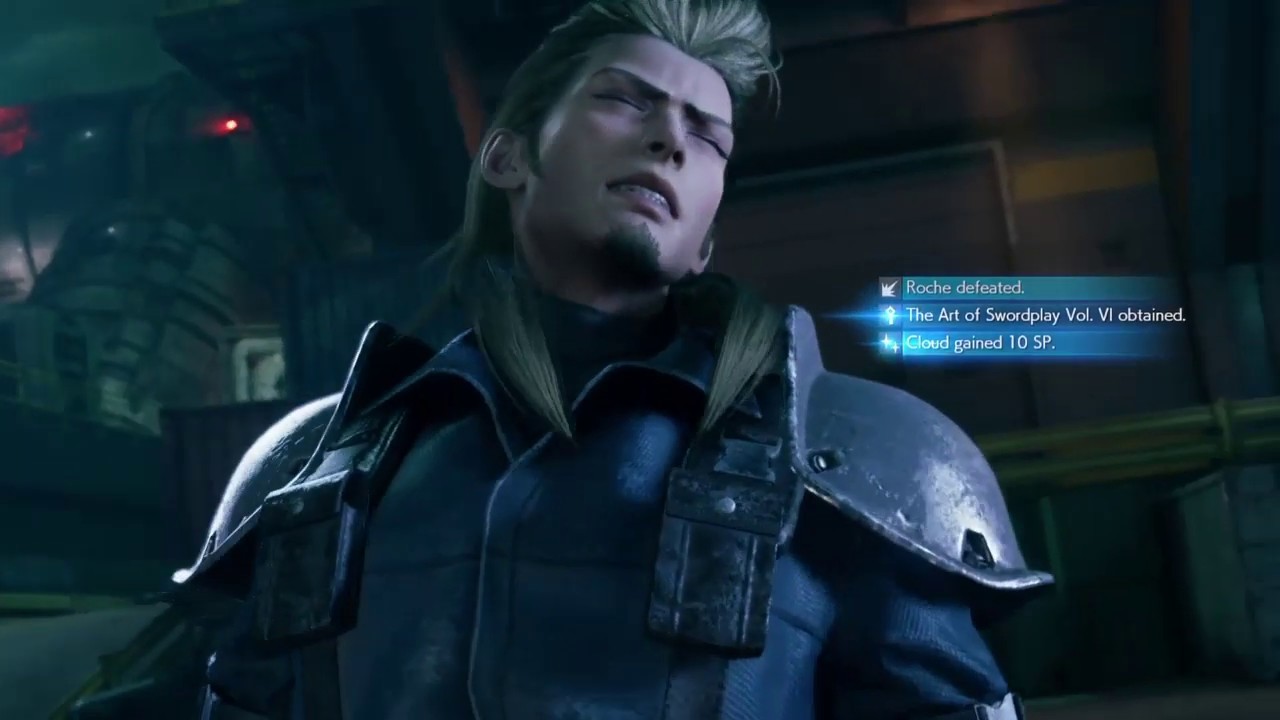 Final Fantasy VII Remake - Roche Boss Fight (HARD) - YouTube