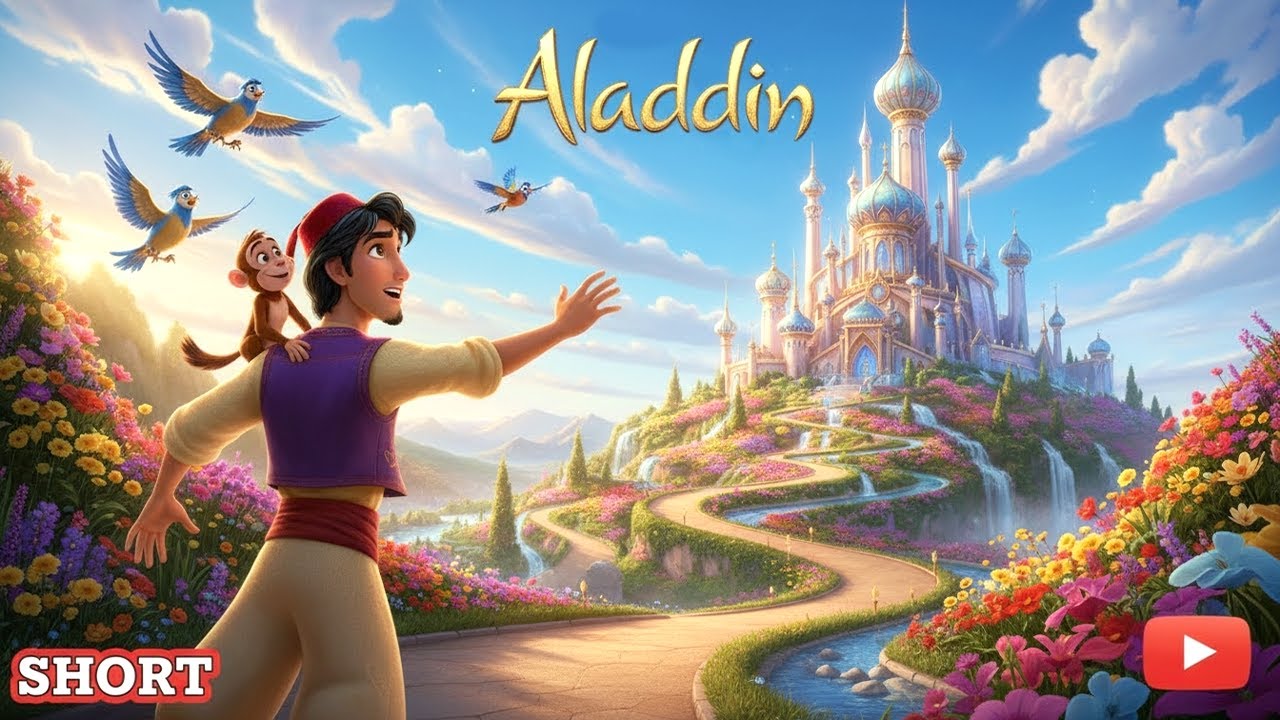 Aladdin | A Magical Fairytale Adventure (Full Story) | Animated Cartoon ...