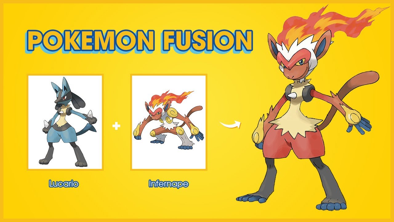 Pokemon Fusion | Lucario + Infernape - YouTube