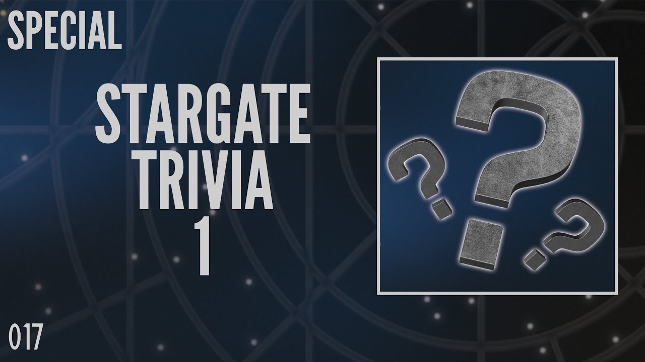 017: Stargate Trivia 1 with Darren Sumner of GateWorld (Trivia) - YouTube