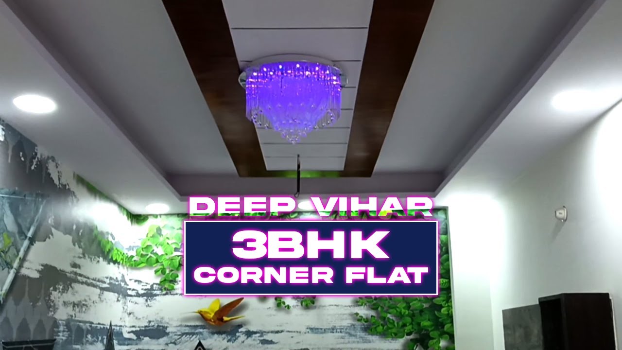3 BHK Corner Upper Ground Floor For Sale In Deep Vihar, Rohini - YouTube